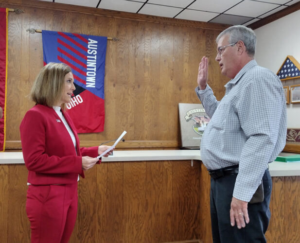 Dockry sworn in as trustee | News, Sports, Jobs - The Vindicator